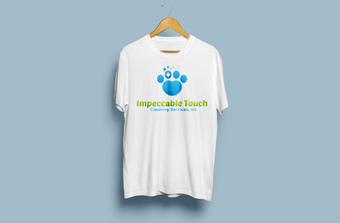 It Company Logo Design for Impeccable Touch Cleaning Services, Inc by ...