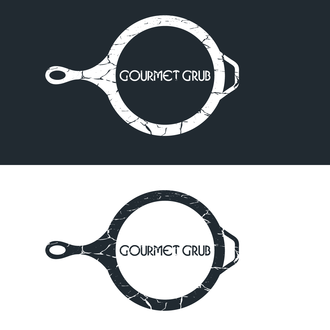 Bold, Playful, Restaurant Logo Design for Gourmet Grub by Fanol Ademi ...