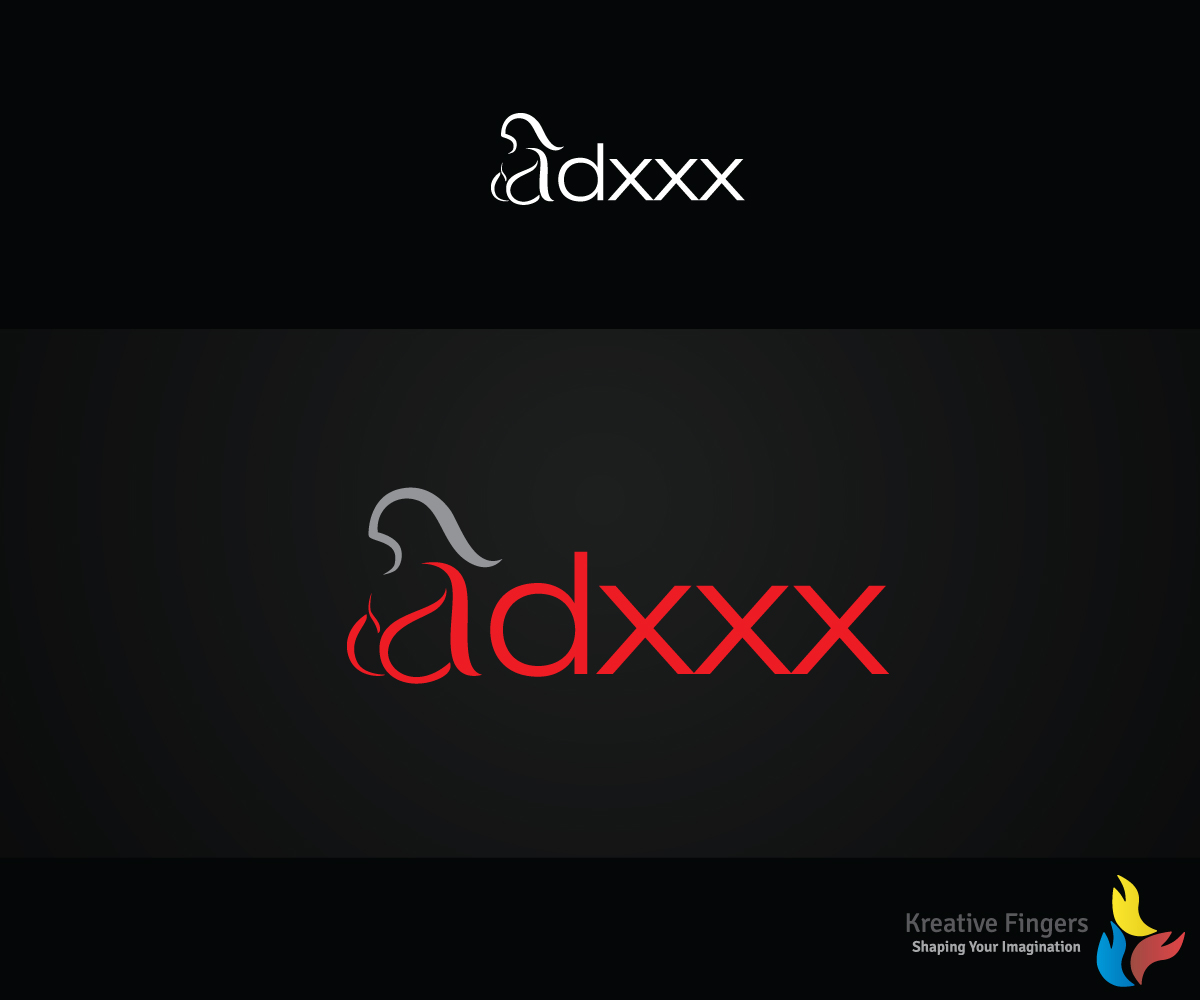 Adult Logo Design for adxxx by Kreative Fingers | Design #9575755