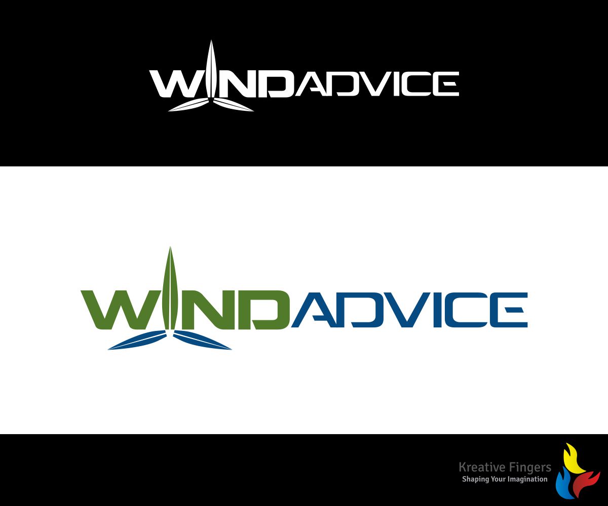 Professional, Elegant, Business Logo Design for Windadvice by Kreative Fingers | Design #9624887