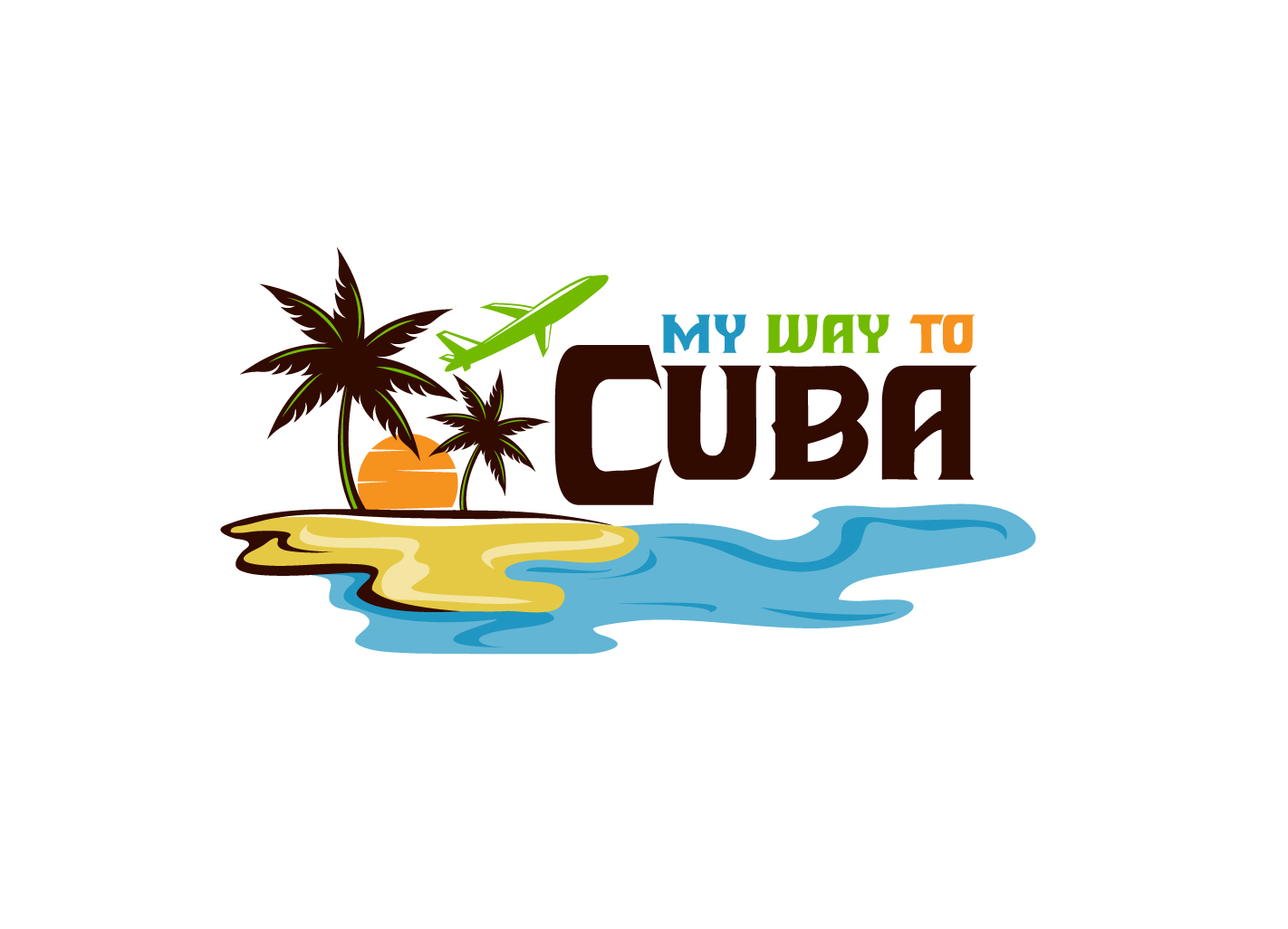Elegant, Playful, Travel Industry Logo Design for My Way to Cuba by ...