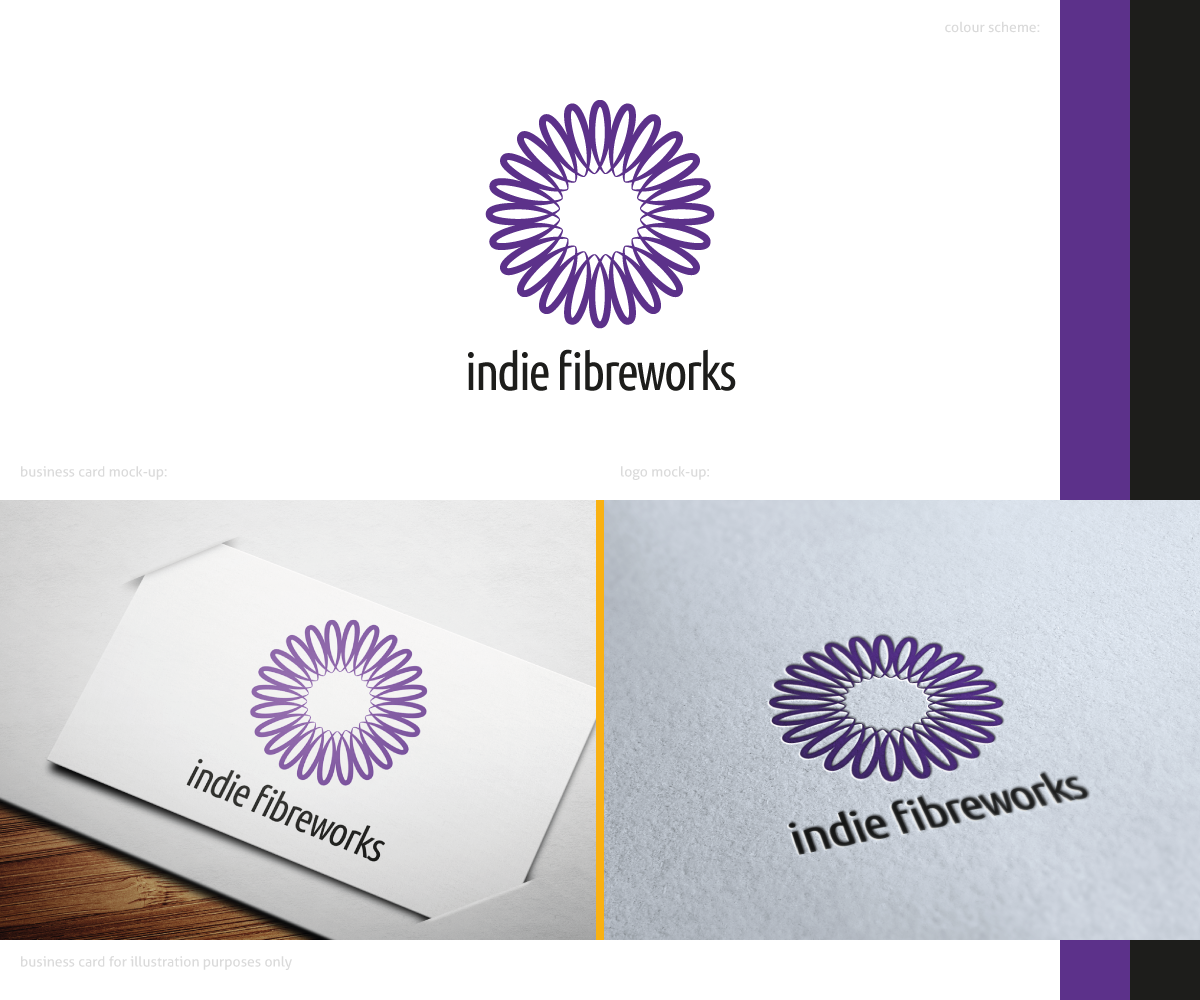 Atrevido, Juguetón, Shipping Diseño de Logo for Indie FiberWorks por ...