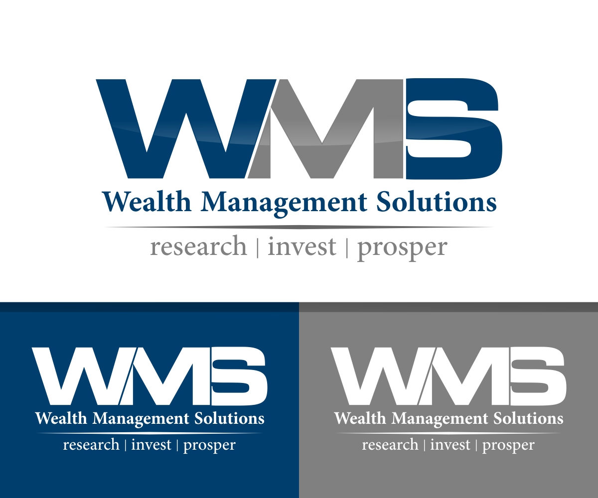 Serious, Professional, Financial Logo Design for WMS Wealth Management ...