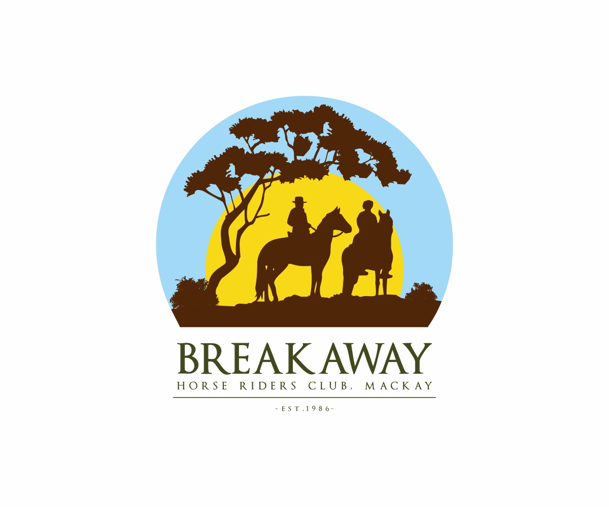 Elegant, Playful, Club Logo Design for Breakaway Horse Riders Club ...