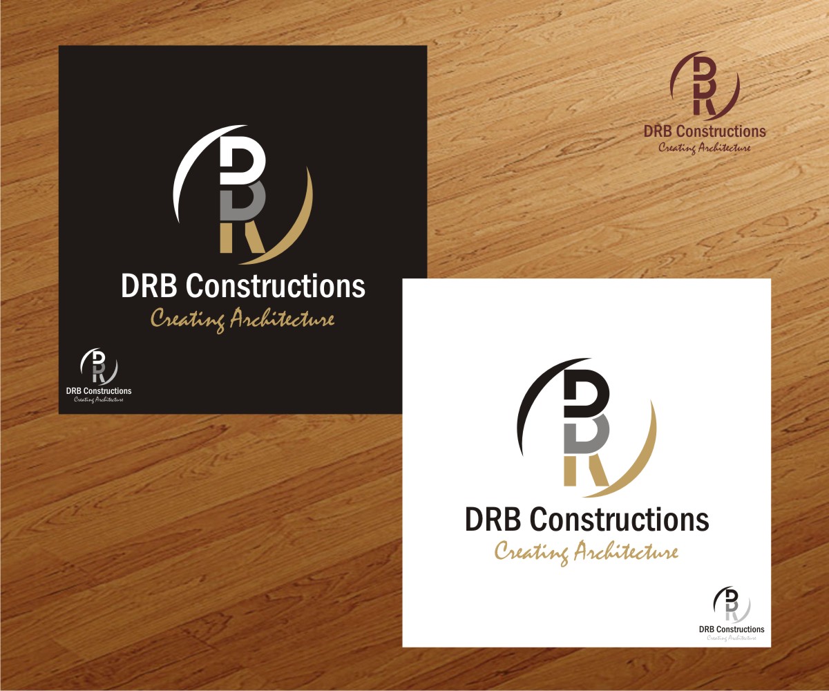 Professional, Upmarket, Construction Logo Design for DRB Constructions. Creating Architecture ...