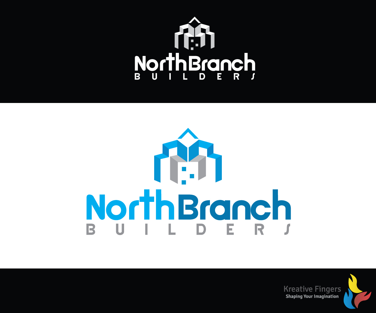 Elegant, Serious, Home Builder Logo Design for North Branch Builders by ...