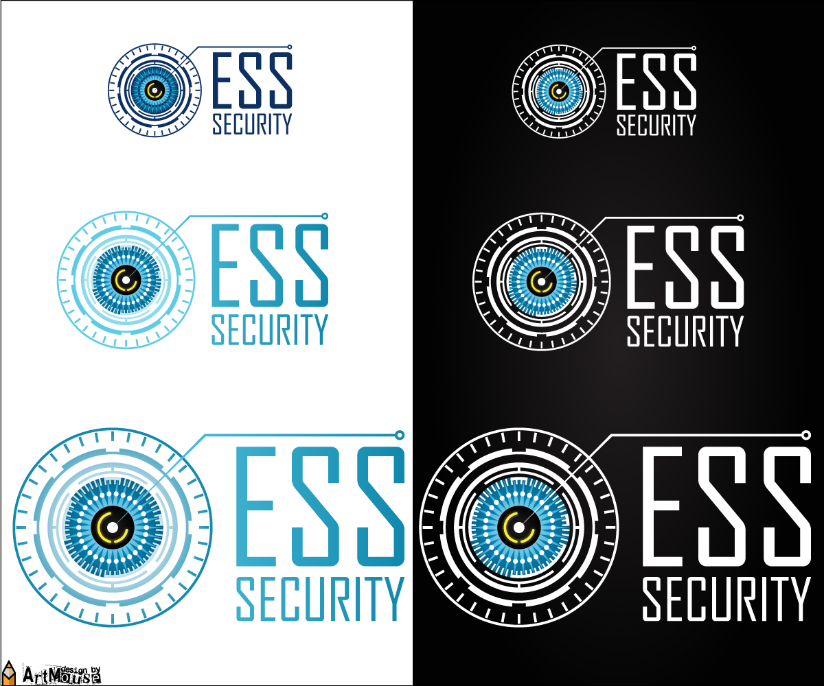 Elegant, Playful, Industry Logo Design for ESS Security by ArtMouse ...