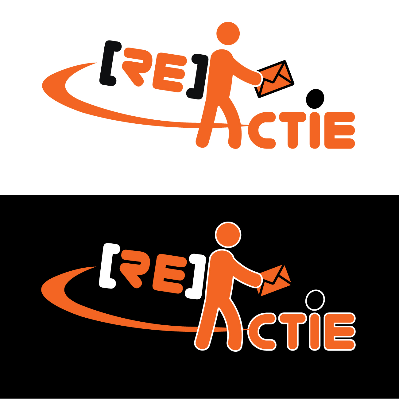 Modern, Colorful, It Company Logo Design for [RE]actie by Impressive ...