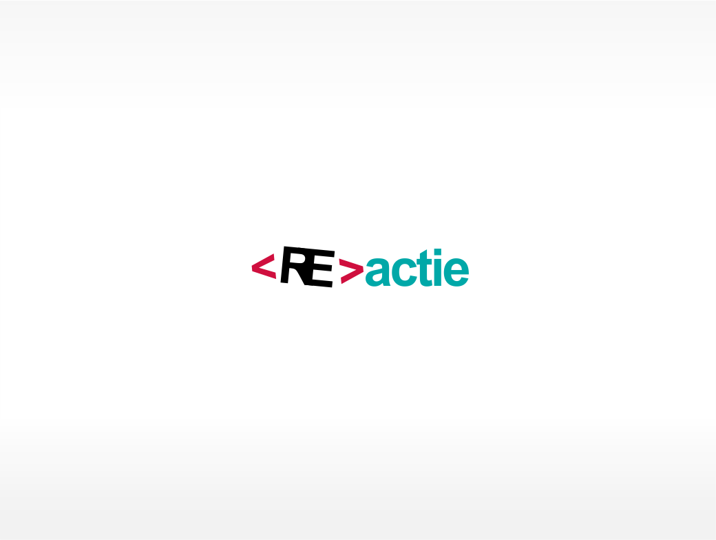 Modern, Colorful, It Company Logo Design for [RE]actie by .tau ...