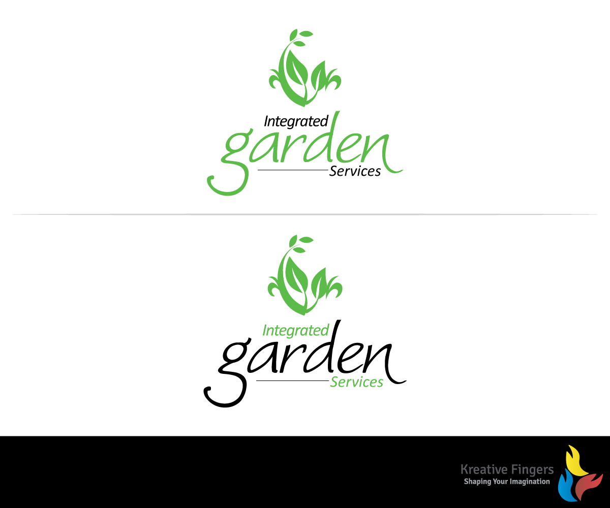 Modern, Professional, Gardener Logo Design for Integrated Garden ...
