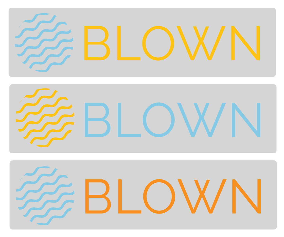 Modern, Upmarket, Hair And Beauty Logo Design for Blown by HMSDesign ...