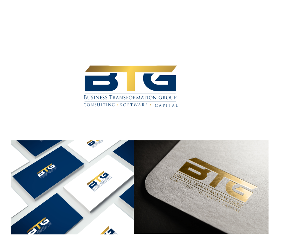 Bold, Professional, Management Consulting Logo Design for BTG Business ...