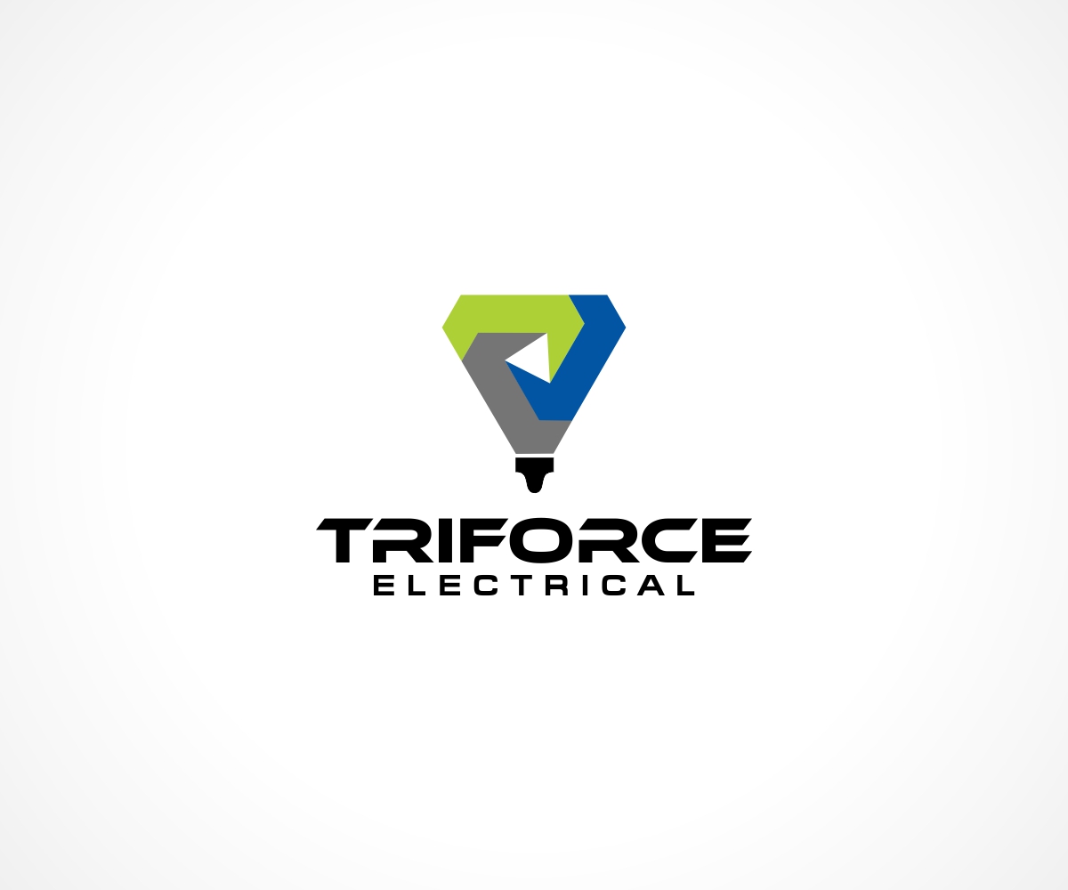 Bold, Modern, Electrician Logo Design for Triforce Electrical by B8 ...