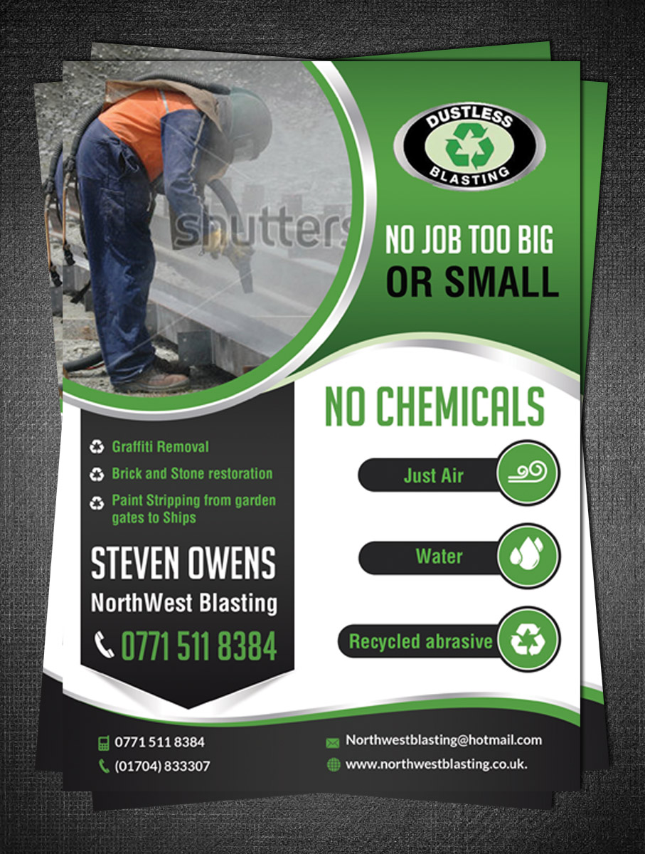 Elegant, Playful, Paint Flyer Design for a Company by creative.bugs ...