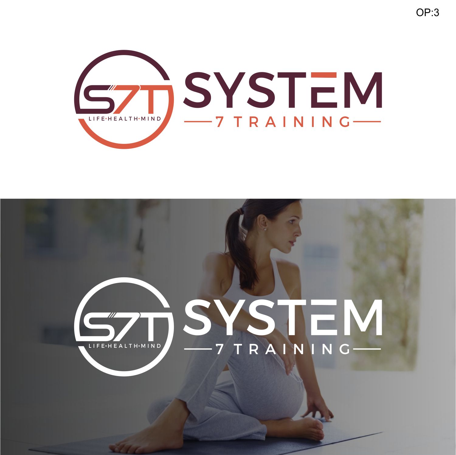 Bold, Colorful, Fitness Logo Design for System 7 Training ( Life ...