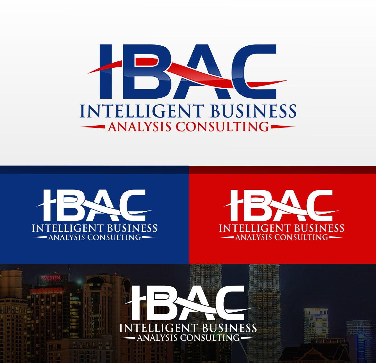 Elegant, Playful, Information Technology Logo Design for IBAC by V Solutions | Design #10035380