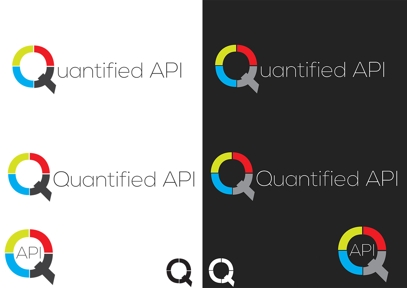 Modern, Bold, Business Logo Design for 'Quantified API' or just 'API ...