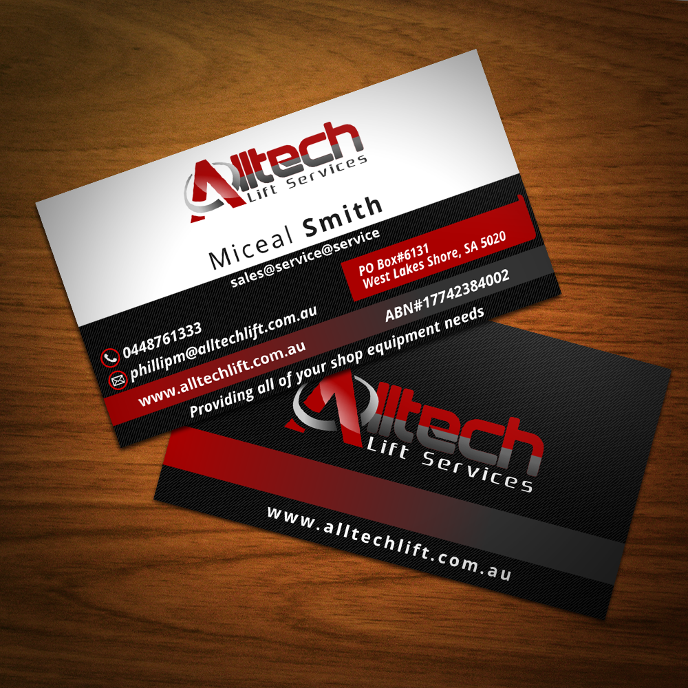 Bold, Upmarket, It Company Logo Design for Alltech Lift Services by ...