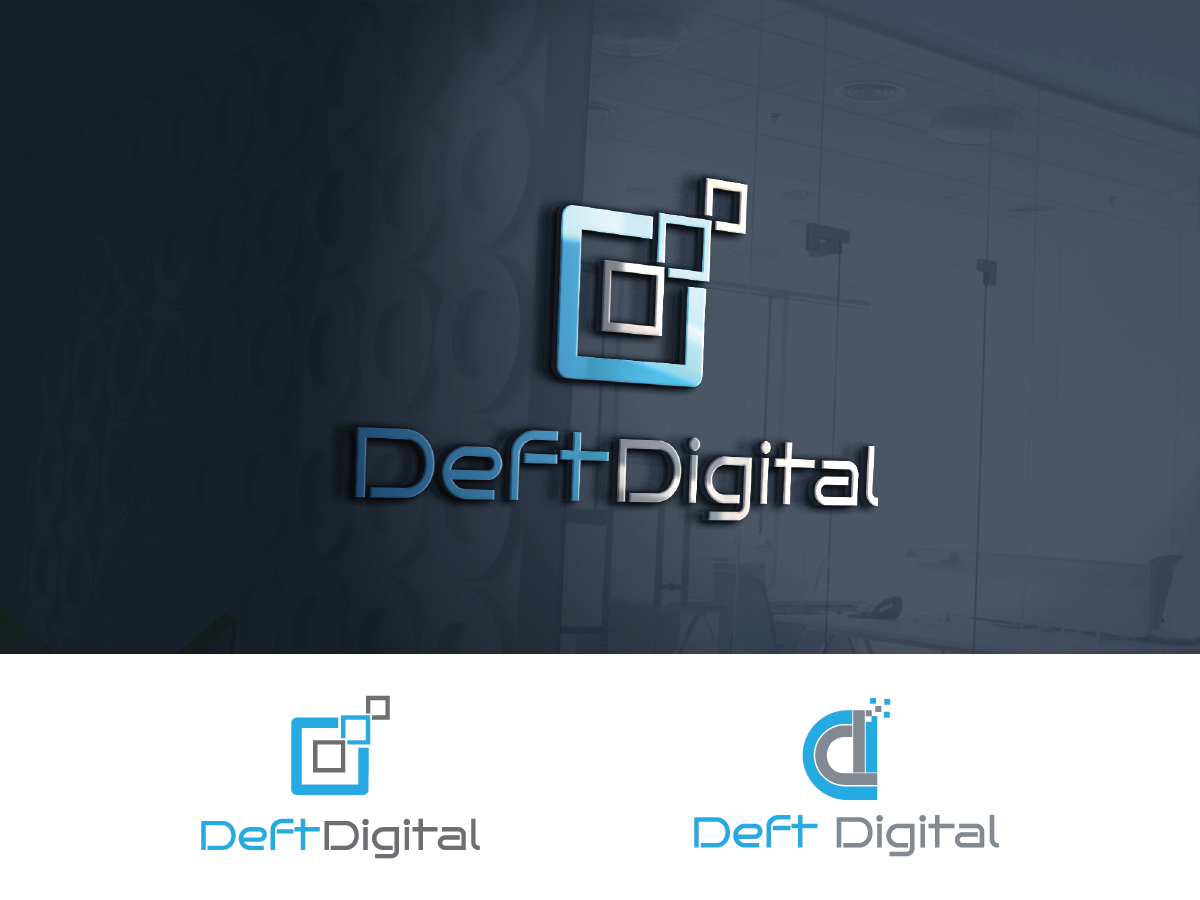 Bold, Conservative, Information Technology Logo Design for Deft Digital ...