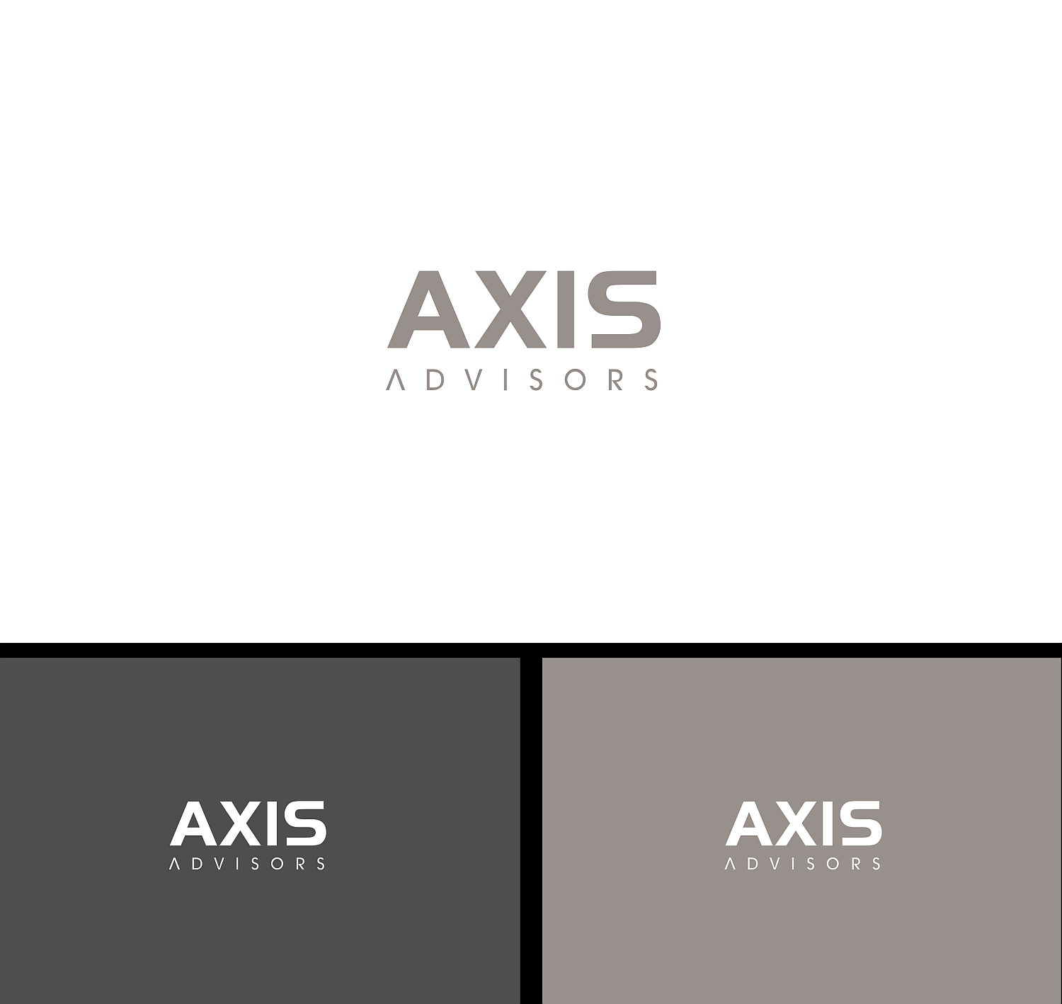 Bold, Serious, Financial Service Logo Design for Axis Advisors by ...
