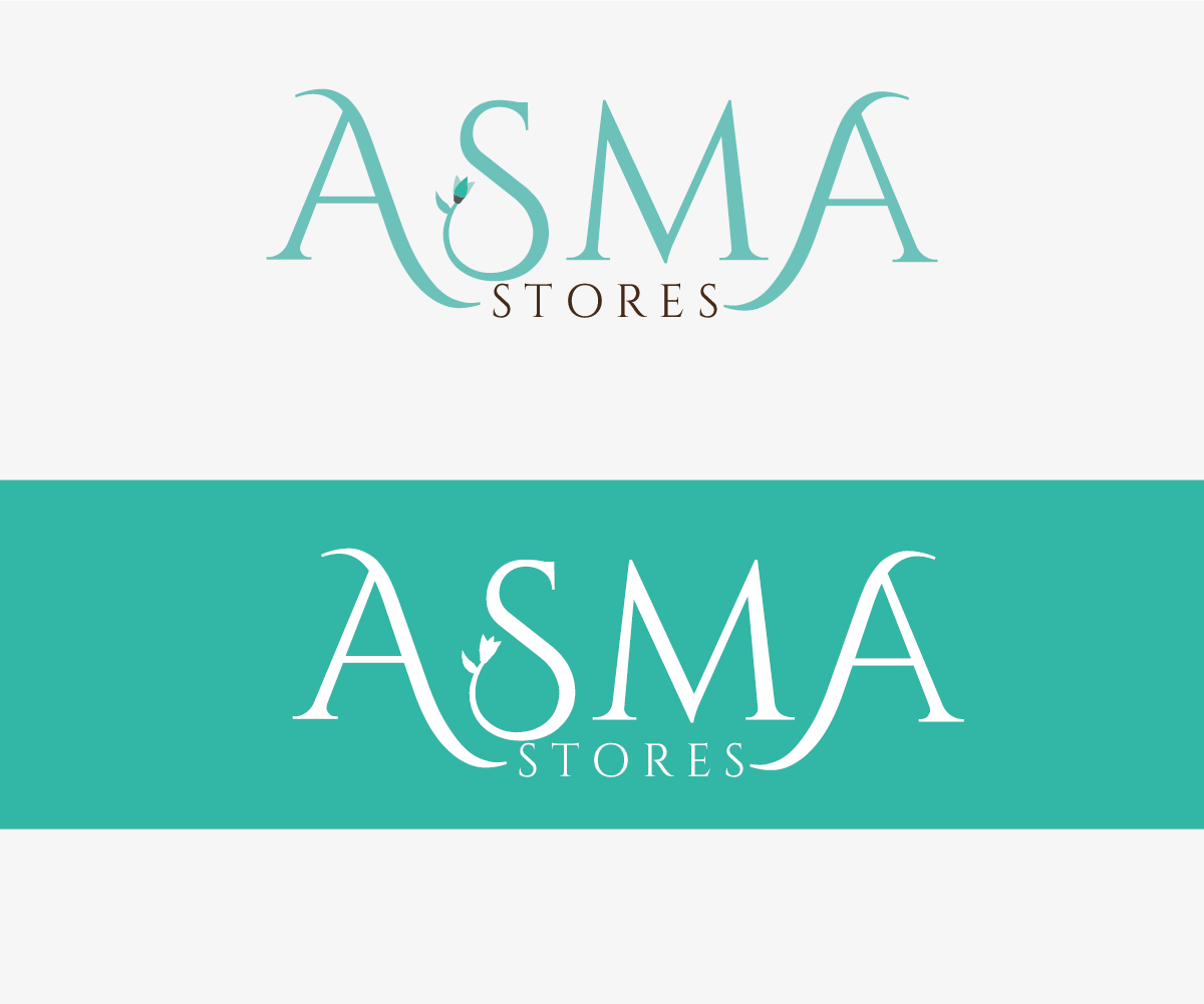 Elegant, Modern, Fashion Logo Design for asma stores by Shirlei ...