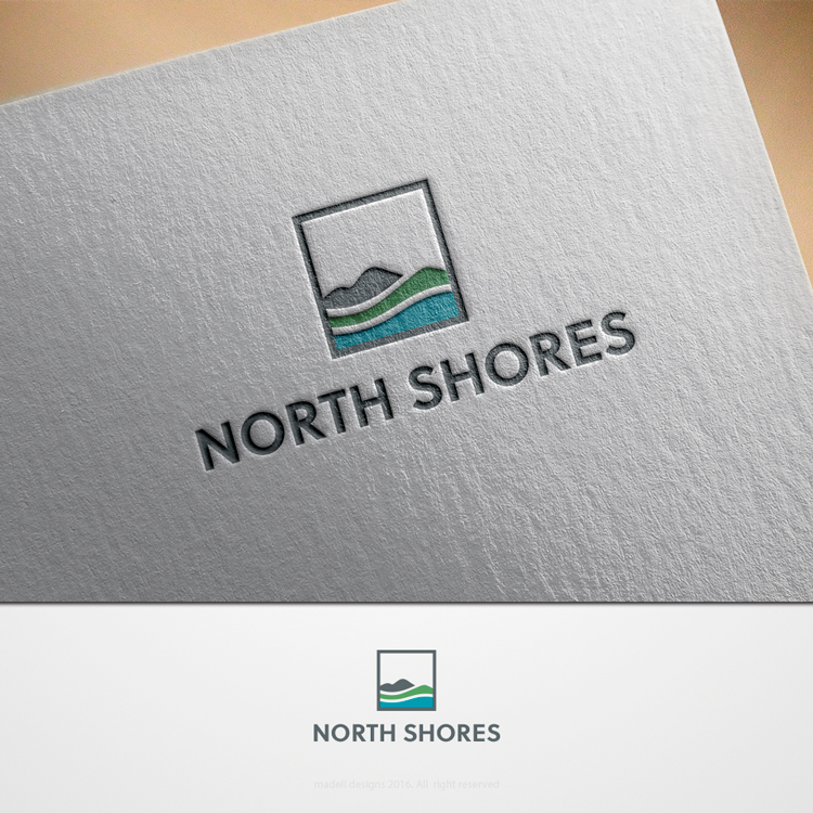 Elegant, Playful, Real Estate Development Logo Design for North Shores ...