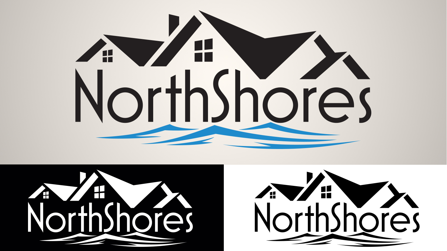 Elegant, Playful, Real Estate Development Logo Design for North Shores ...