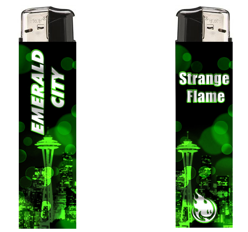 Personable, Playful, Plastic Sticker Design for StrangeFlame by ESolz ...