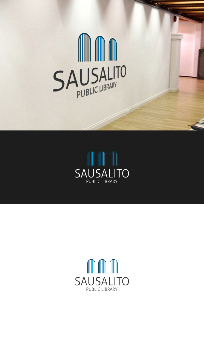 Elegant, Conservative, Library Logo Design for Sausalito Public Library ...
