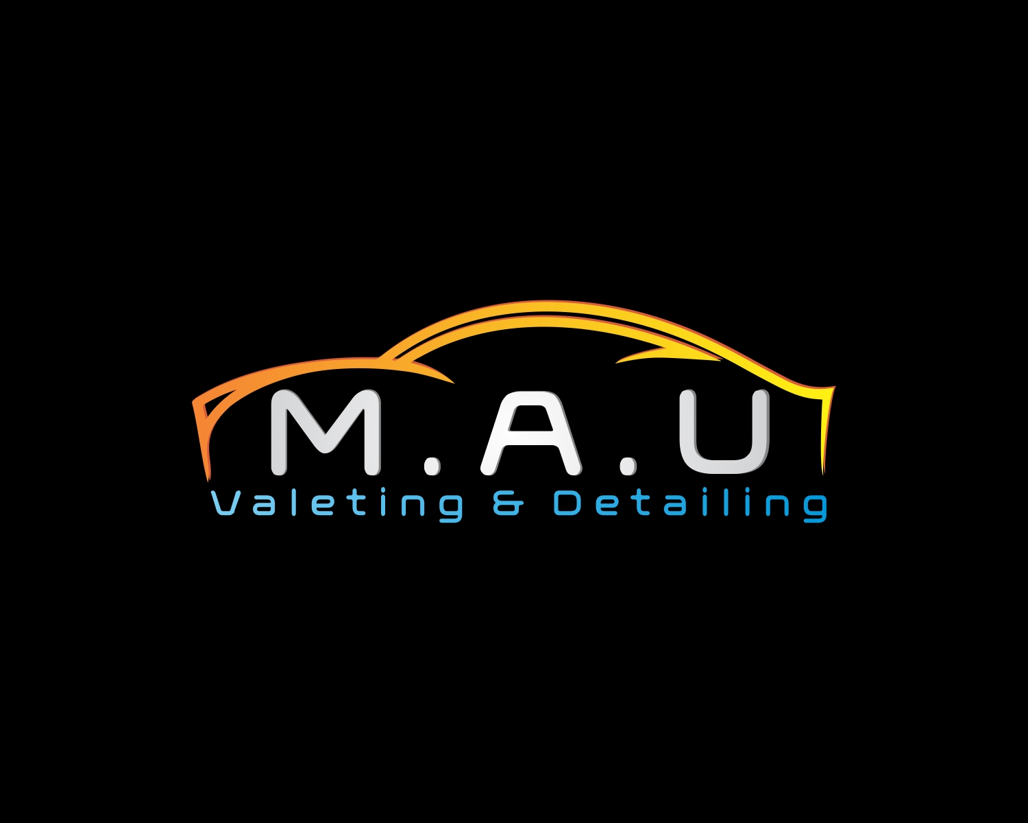 Bold, Colorful, It Company Logo Design for M.A.U Valeting & Detailing ...