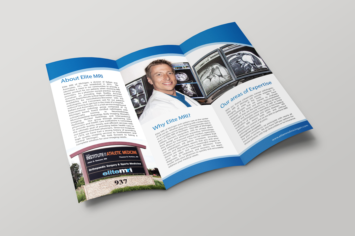 Bold, Serious, Medical Imaging Flyer Design for a Company by Einder ...