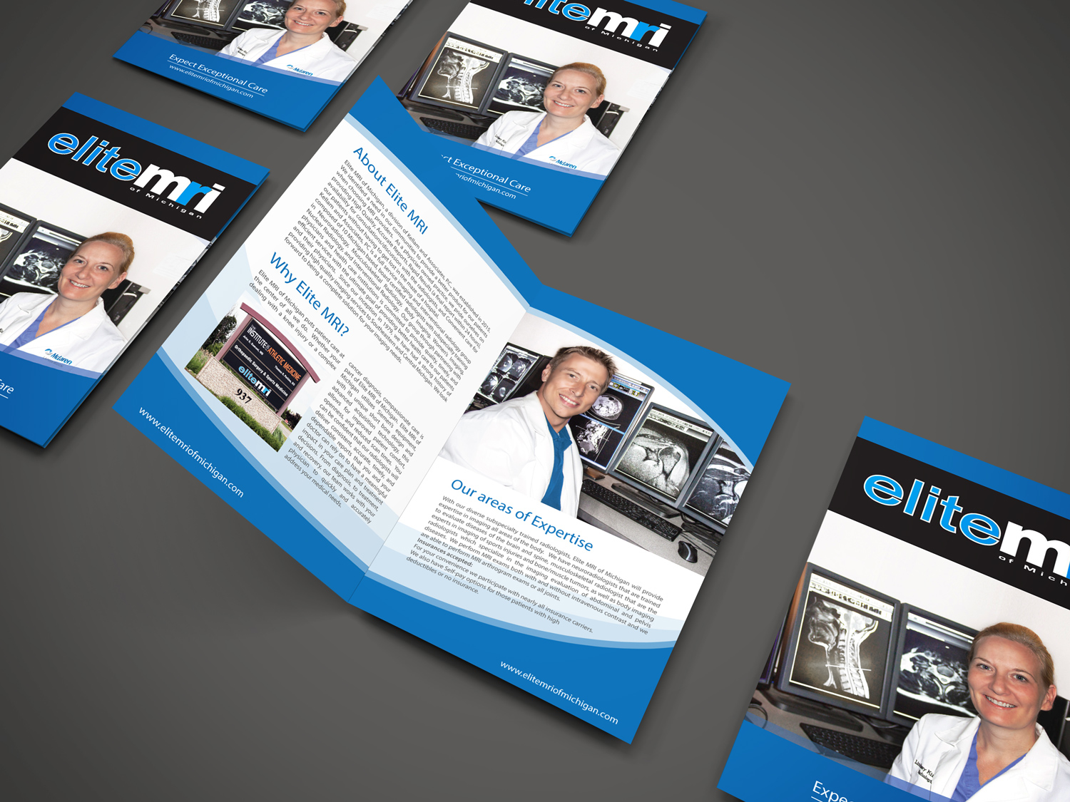 Bold, Serious, Medical Imaging Flyer Design for a Company by Einder ...