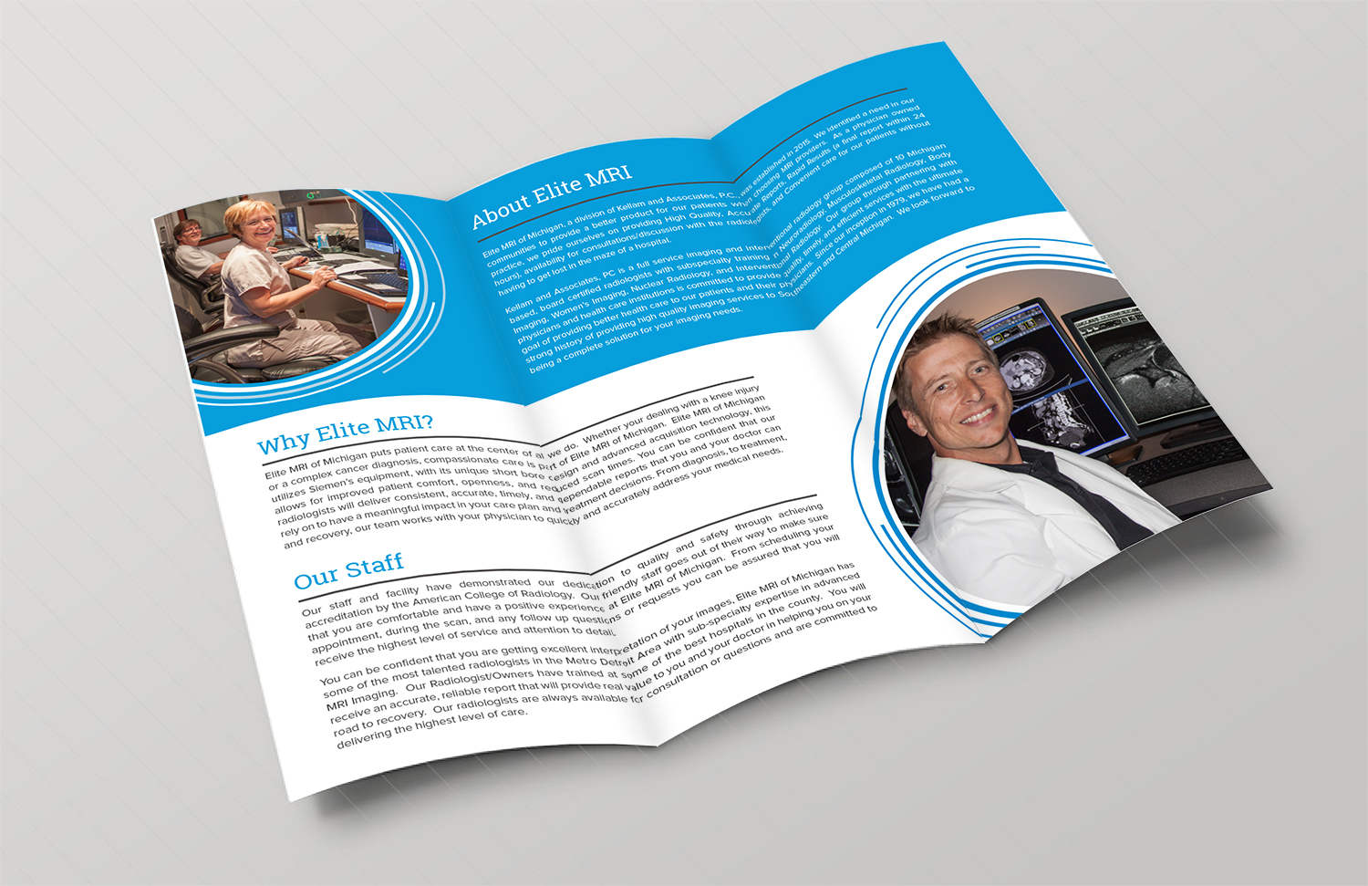 Bold, Serious, Medical Imaging Flyer Design for a Company by keithlobo ...