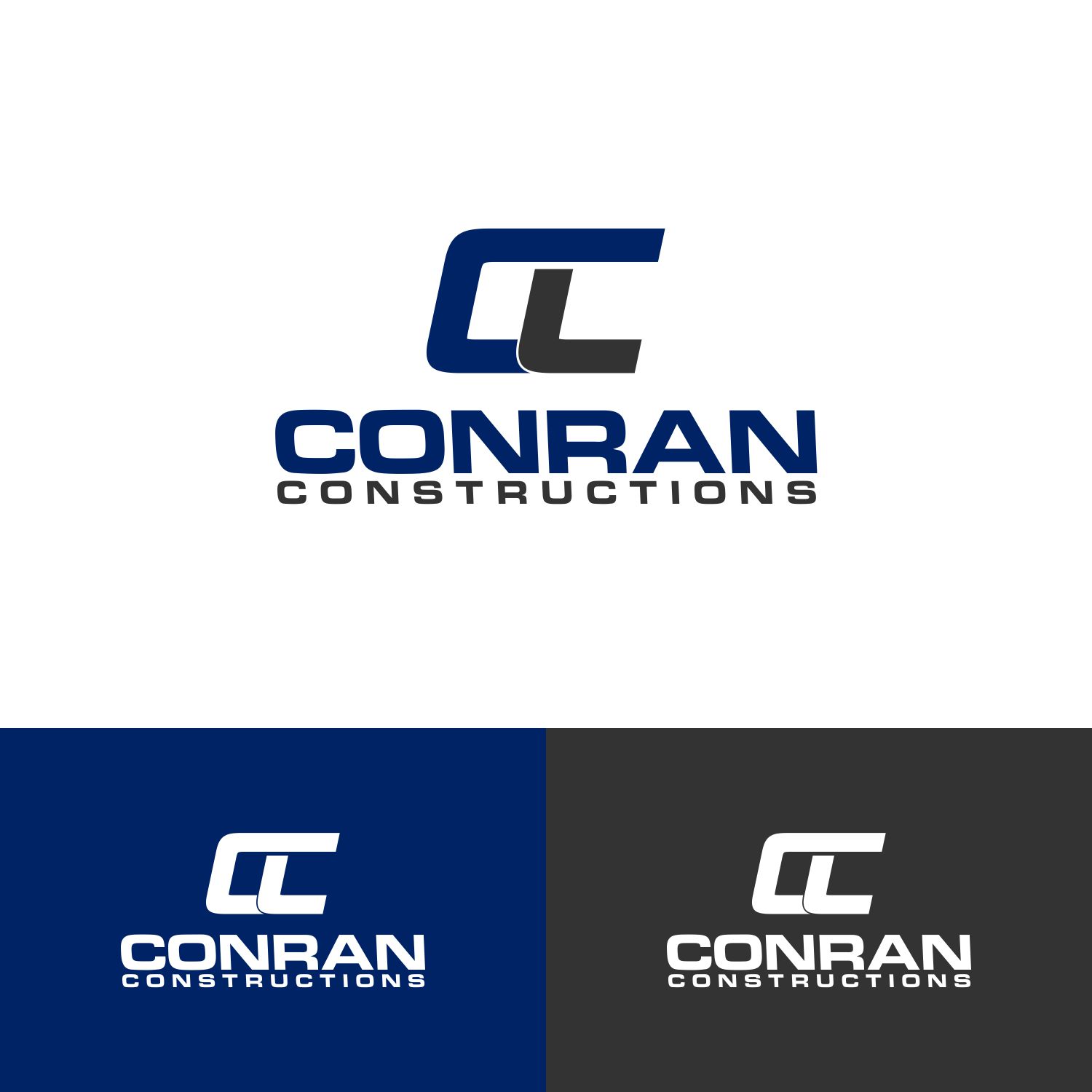Modern, Professional, Construction Logo Design for CONRAN CONSTRUCTIONS ...
