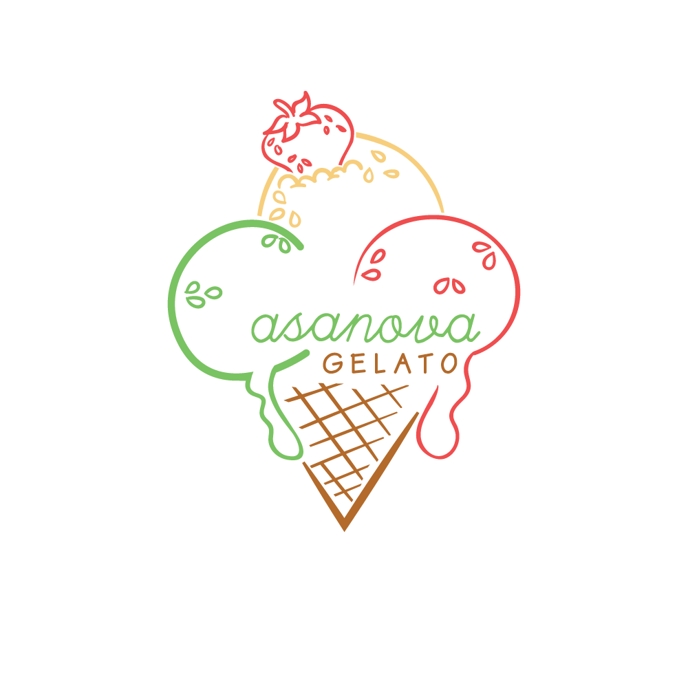 Playful, Modern, Food Store Logo Design for Casanova Gelato by All ...