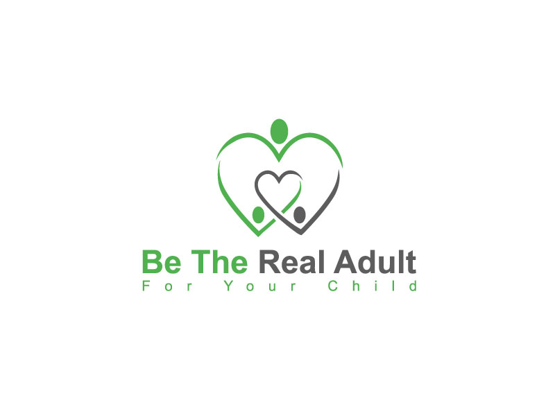 Bold, Colorful, Adult Logo Design for Be The Adult (With the word "real ...