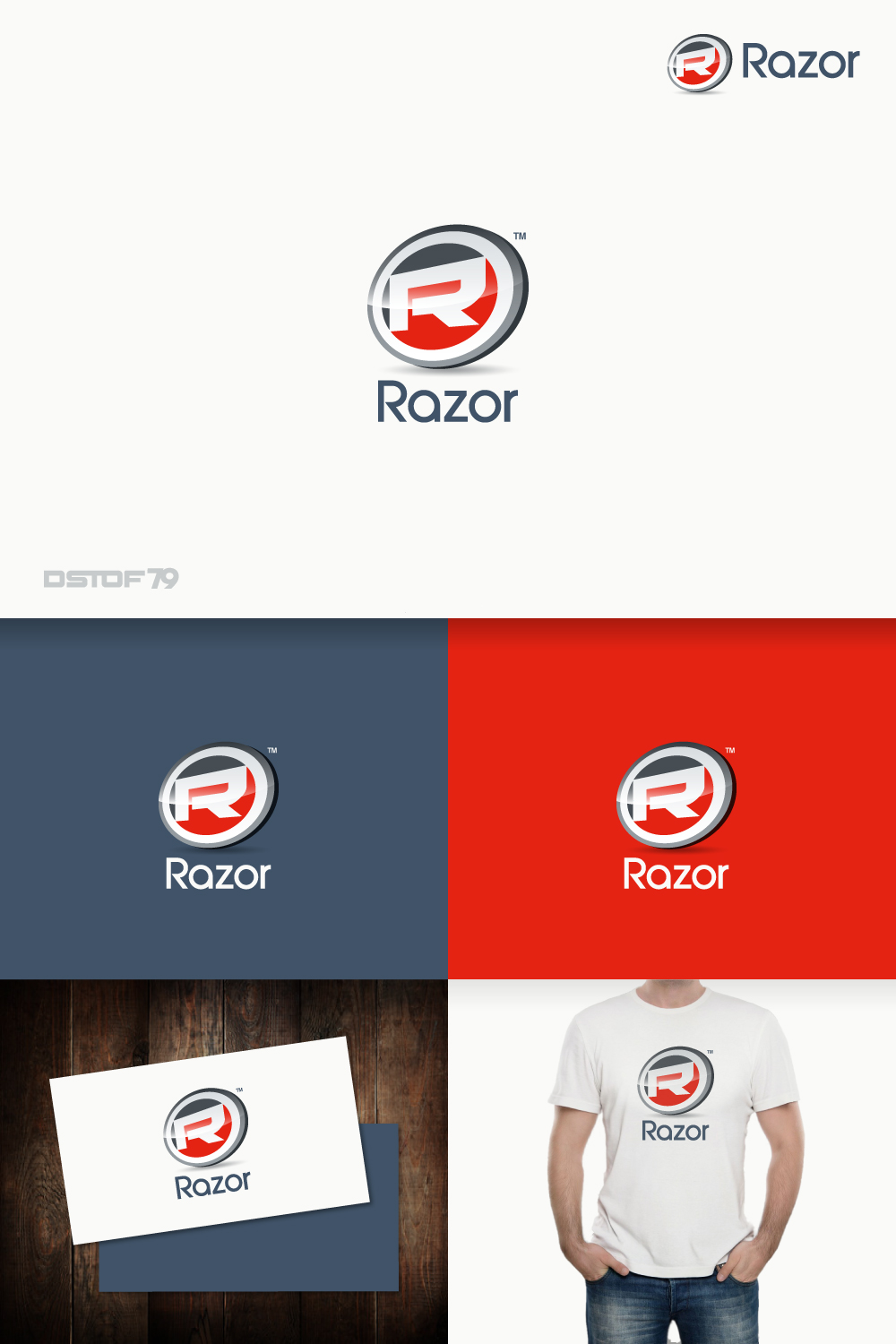 Modern, Masculine, It Company Logo Design for Razor by SilverFire ...