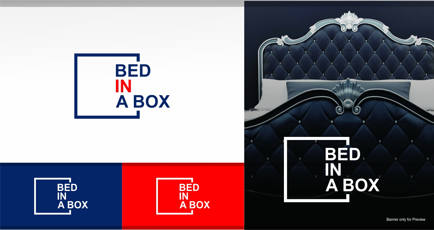 Bold, Serious, Product Logo Design for Bed In A Box by Graphic Media ...