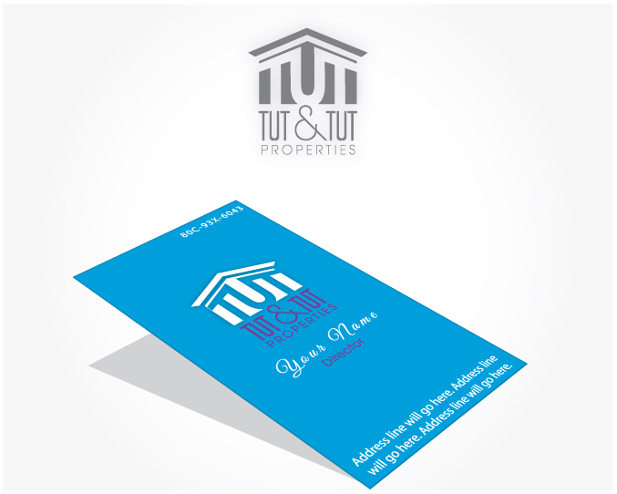 Modern, Bold, Real Estate Logo Design for TUT (in the logo) and Tut and ...