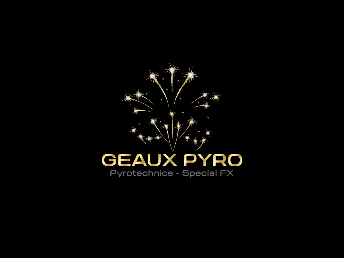 Bold, Modern, Events Logo Design for GEAUX PYRO Pyrotechnics - Special ...