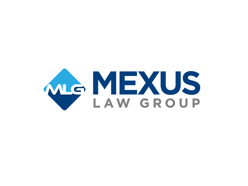 Serious, Bold, Legal Logo Design for MLG letters and Mexus Law Group ...