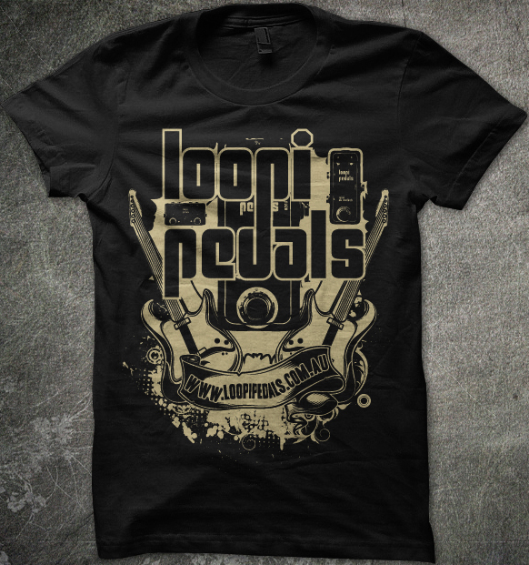 Playful, Masculine, Shop T-shirt Design for Loopi Pedals by BABLEO ...