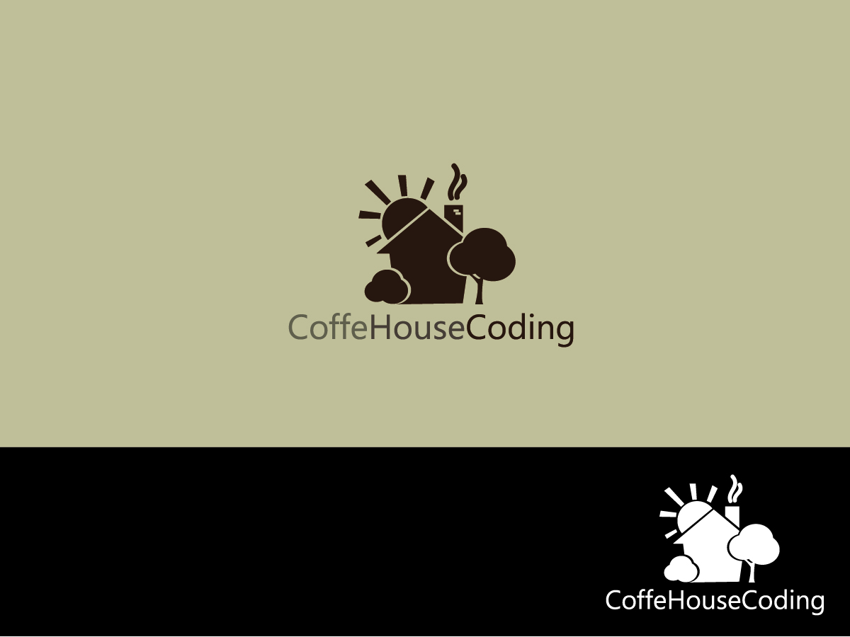 Masculine, Playful, Business Logo Design for CoffeeHouseCoding.com by ...