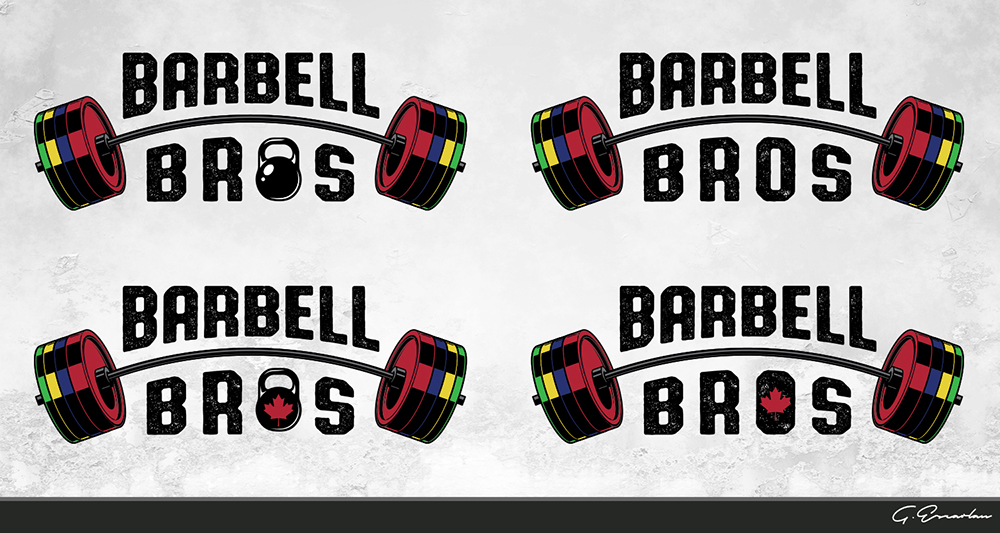 Bold, Serious, Fitness Equipment Logo Design for Barbell Bros by ...