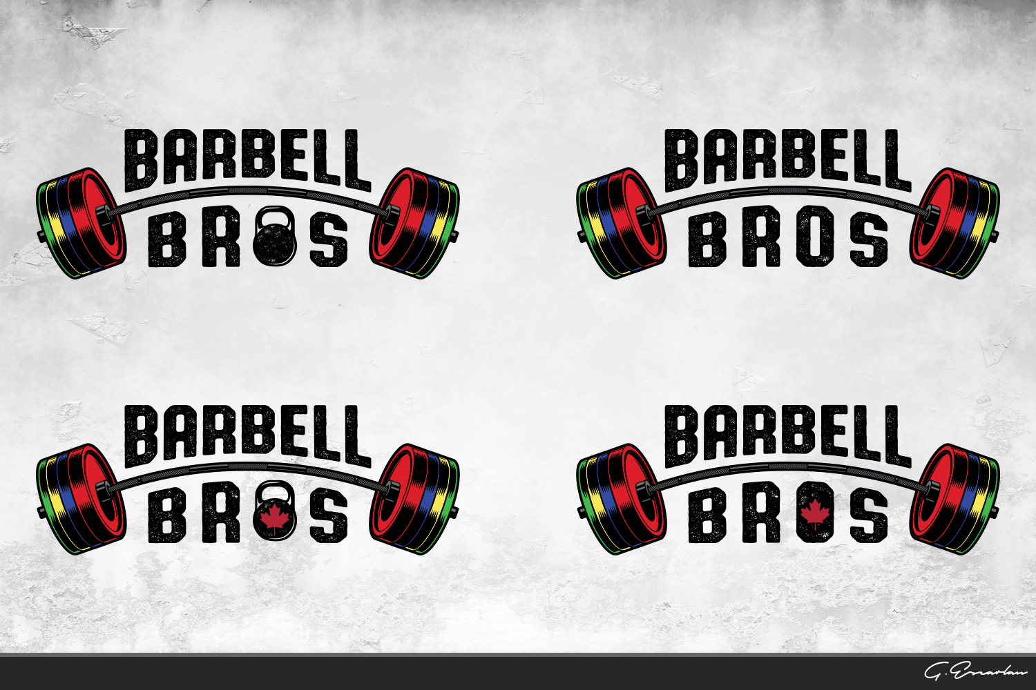 Bold, Serious, Fitness Equipment Logo Design for Barbell Bros by ...