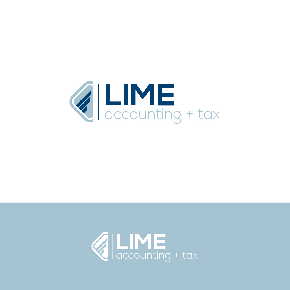 Modern, Professional, Accounting Logo Design for Lime Accounting + Tax ...