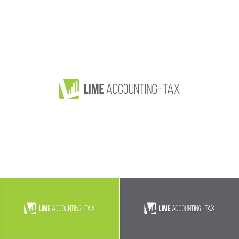 Modern, Professional, Accounting Logo Design for Lime Accounting + Tax ...