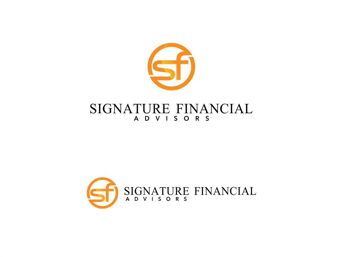 Elegant, Serious, Financial Planning Logo Design for Signature ...