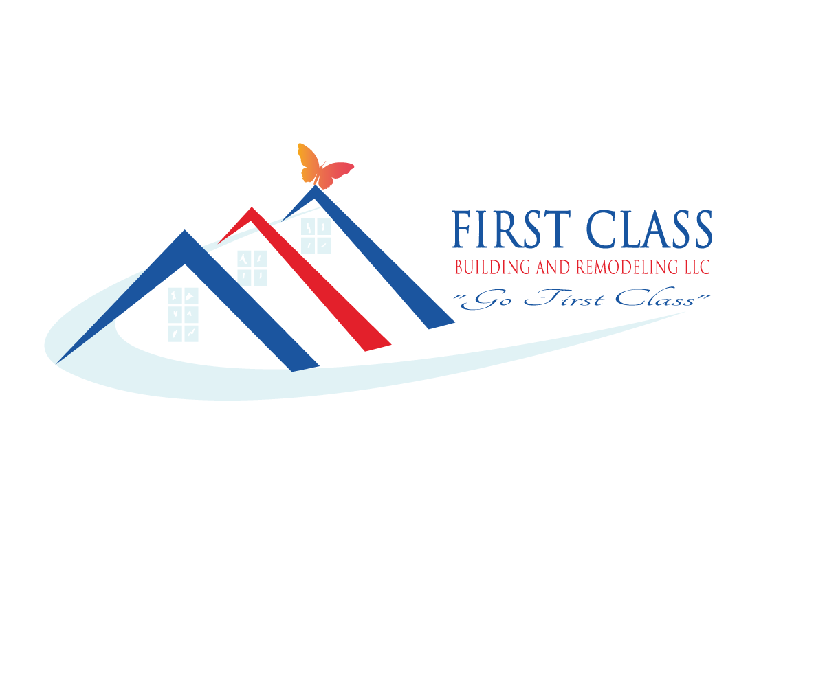 Bold, Serious, Residential Construction Logo Design for First Class ...
