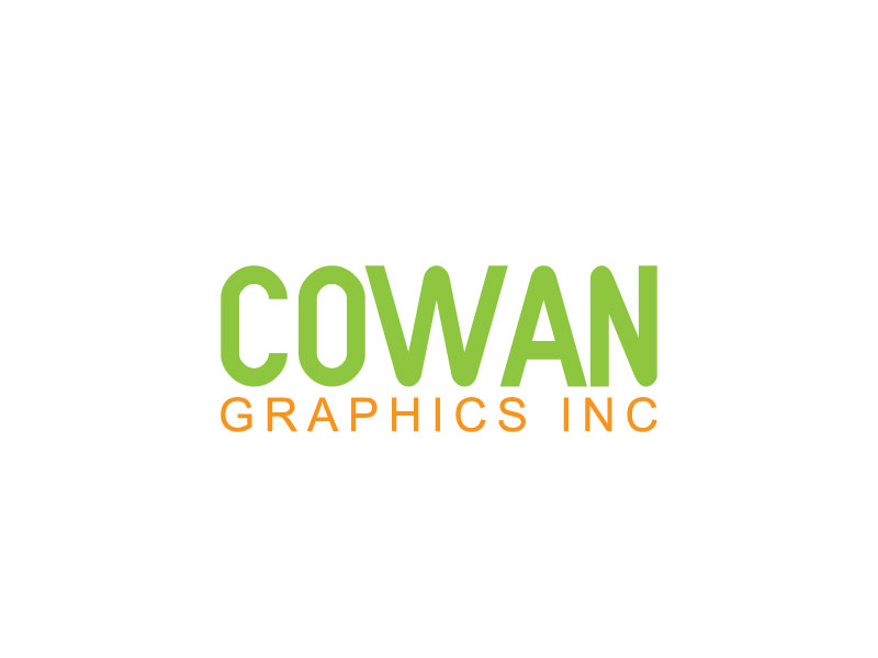 Colorful, Bold Logo Design for Cowan Graphics Inc. or Cowan Ink! or ...